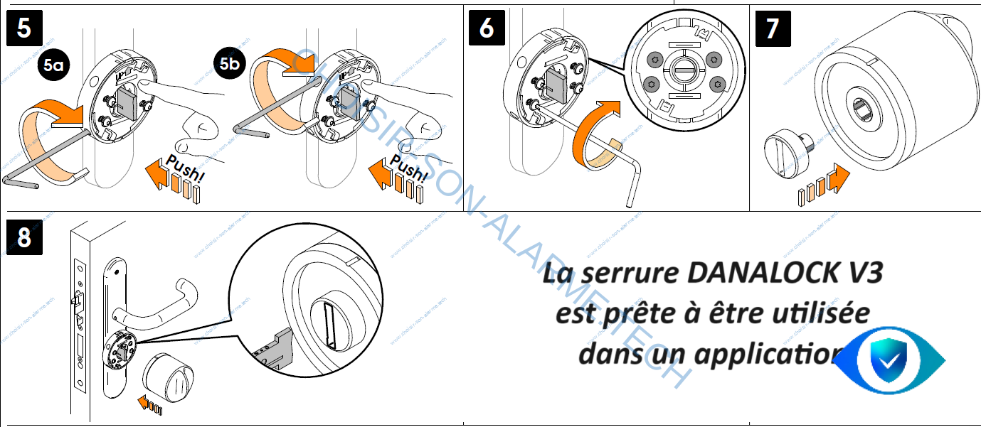Danalock V3, a Salto Z-Wave lock coupled with the Vesta alarm by Climax